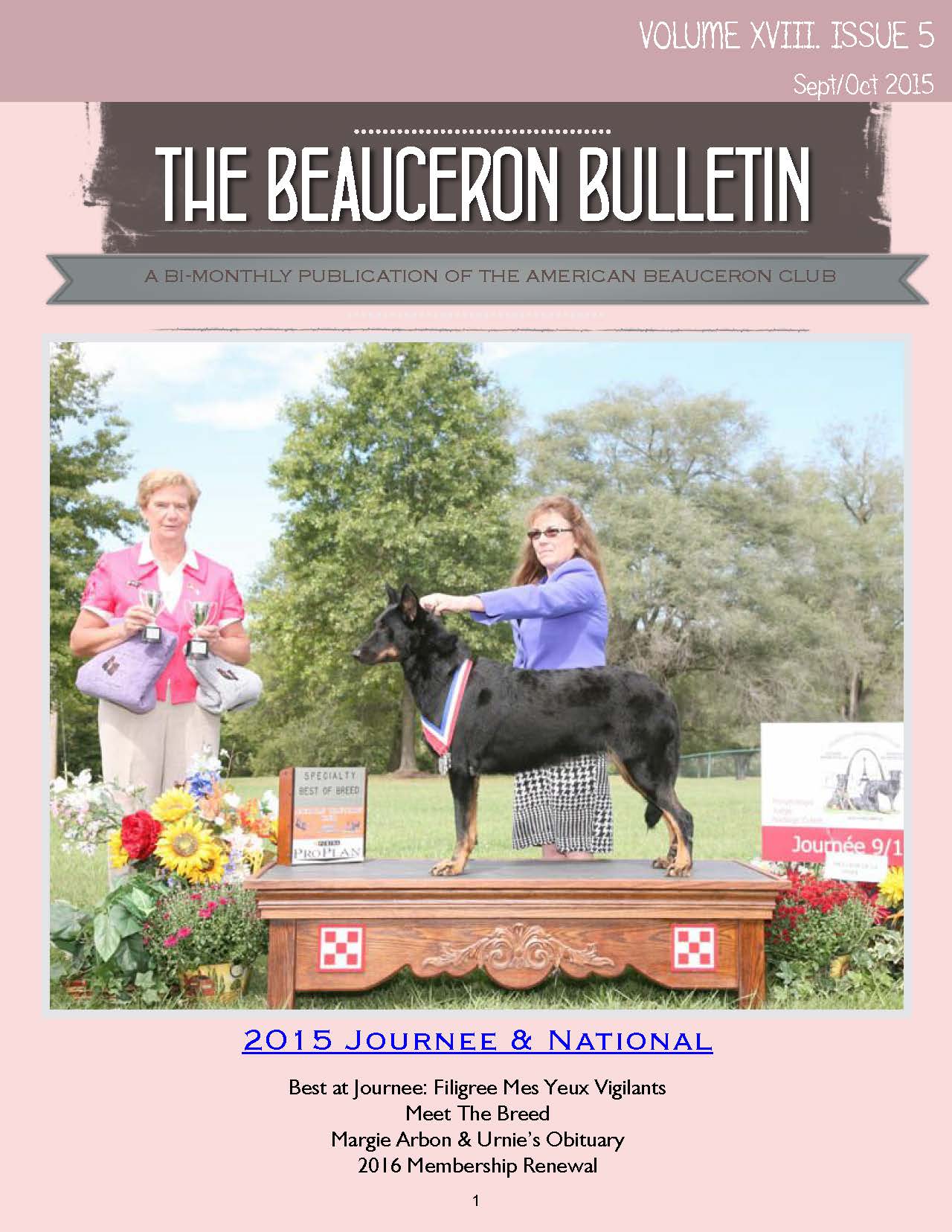 2015 5 – American Beauceron Club